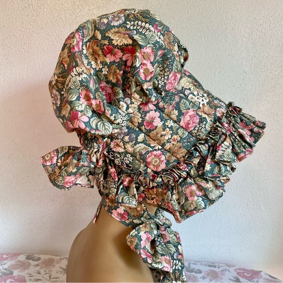 Vintage | Accessories | Vintage Large Bonnet Oversized 97s Victorian ...